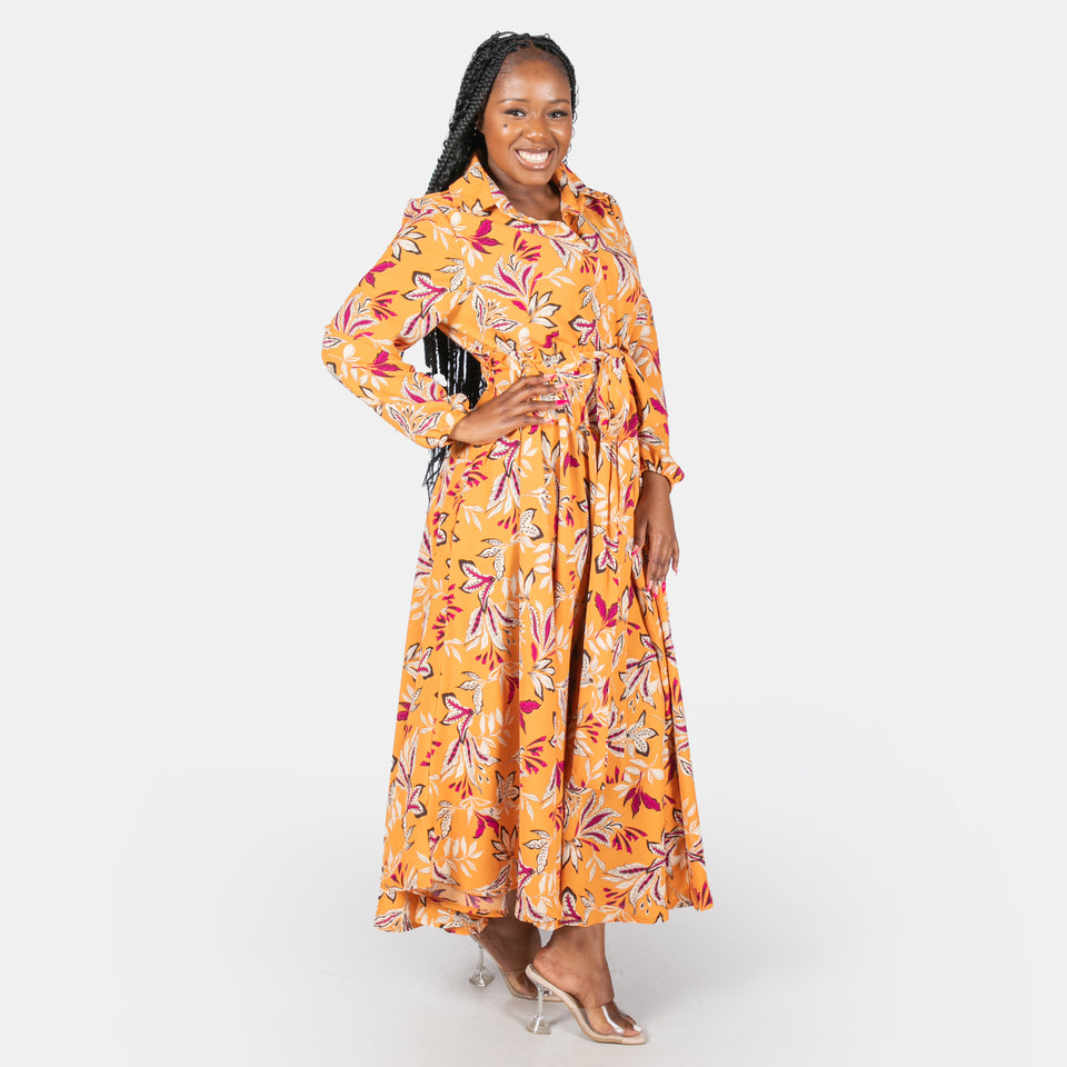 Ladies' Jet Dress - Orange – Big Blue