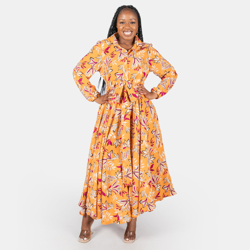 Ladies' Jet Dress - Orange – Big Blue