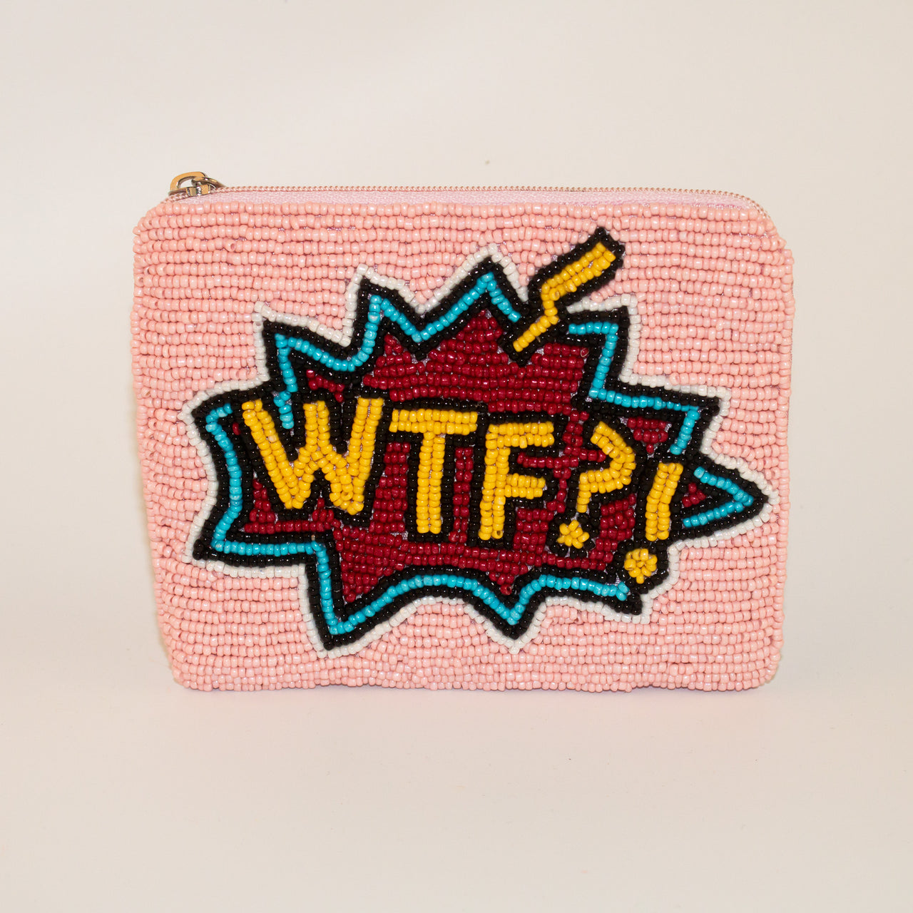 WTF Beaded Purse - Small – Big Blue
