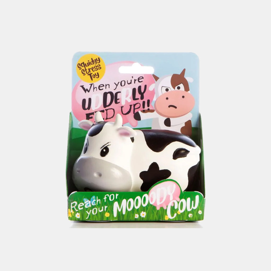 Stress Toy Moody Cow – Big Blue